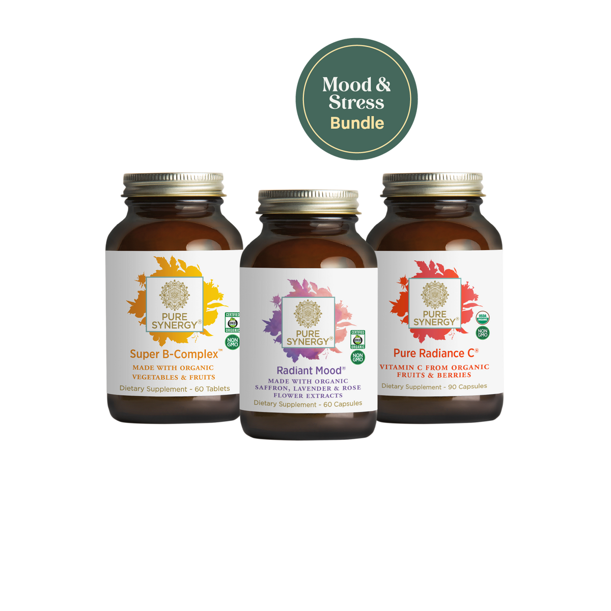 Mood & Stress Balance Bundle – Pure Synergy