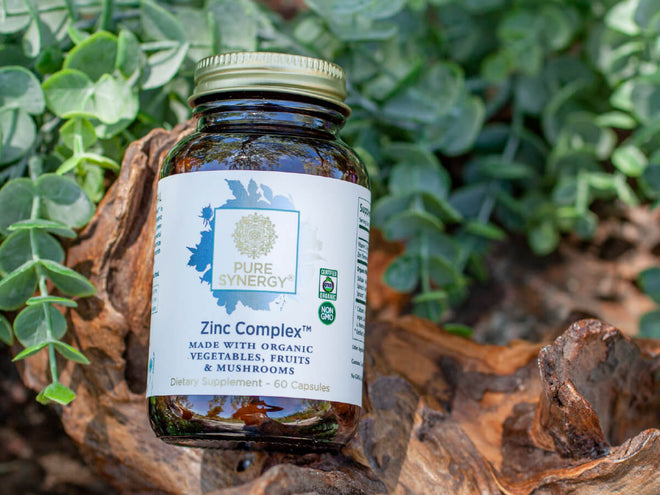 Zinc Complex™ - Zinc Supplement Tablets with Certified Organic Whole ...